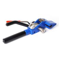China Stainless Steel Cable Tie Pliers Ratchet Tightener 13-19mm Width for Industrial Fastening for sale
