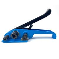 China Heavy Duty Manual PET Strapping Tool 16-19mm 200-2800N Tension for Plastic Steel Belts for sale