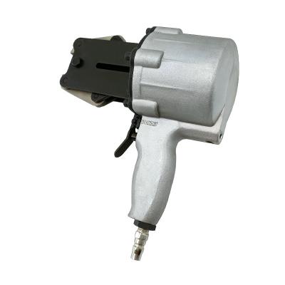 China Pneumatic Strapping Tensioner L-KZS19 16.85KN Clamping Force for 32mm Steel Strapping for sale