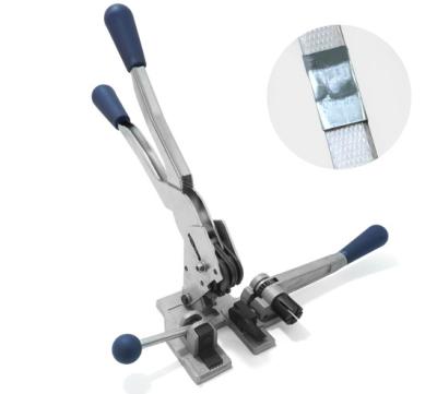 China ST19 Manual 3-in-1 Baler Heavy Duty Strapping Tool for 16-19mm PP Straps for sale