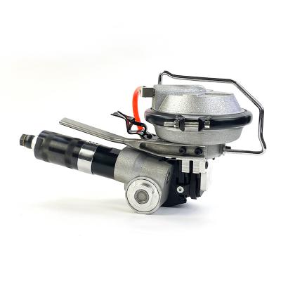 China KZ19 Pneumatic Steel Strapping Tool 4500N Tension Force 4.2kg Heavy Duty Bundling Machine for sale
