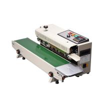 China FR-900 Continuous Band Heat Sealer 220V 600W Aluminum Bag Sealing Machine for Food Packaging for sale