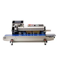 China FR-1600 Intelligent Inkjet Coding and Sealing Machine 220V 600W for Food Dry Goods Meat Daily Chemical Packaging for sale