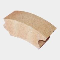 China Thin Fireclay Brick Round Curved Kiln Refractory Brick Clay Fire Bricks With 30-50% Al2O3 For Cement Industry for sale