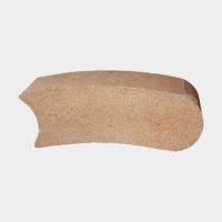 China Thin Fireclay Brick Round Curved Kiln Refractory Brick Clay Fire Bricks With 30-50% Al2O3 For Cement Industry for sale