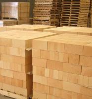 China Yellow Refractory Fire Clay Brick 30-48% Alumina For Glass Furnace for sale
