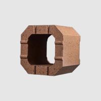 China Glass Kiln Used Magnesia Zirconia Refractory Brick High Quality Magnesite Zircon Fire Brick  For Sale for sale