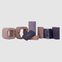 China Glass Kiln Used Magnesia Zirconia Refractory Brick High Quality Magnesite Zircon Fire Brick  For Sale for sale