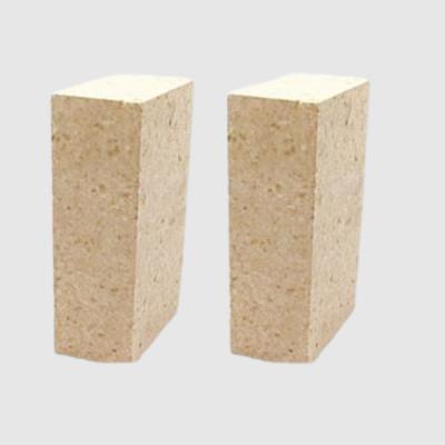 China Standard Straight Shape Alumina Silica Refractory Brick With Yellow Flexural Strength ≥10MPa for sale