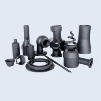 China Reaction Bonded Silicon Carbide RBSIC SISIC Burner Nozzle Tubes For Kiln Furniture for sale