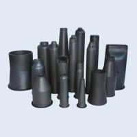 China Reaction Bonded Silicon Carbide RBSIC SISIC Burner Nozzle Tubes For Kiln Furniture for sale
