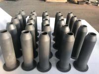 China Reaction Bonded Silicon Carbide RBSIC SISIC Burner Nozzle Tubes For Kiln Furniture for sale