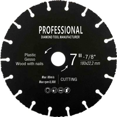China 9-inch Tungsten Carbide Saw Blade for Wood, Gesso & Plastic - 230mm Diameter, 1.6mm Thickness for sale