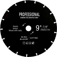China 125mm Circular Carbide Saw Blade for Wood with Nails - 22.23mm Arbor Size, 1.2mm Thickness for sale