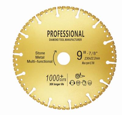 China 230mm Diamond Metal Cutting Saw Blade 9