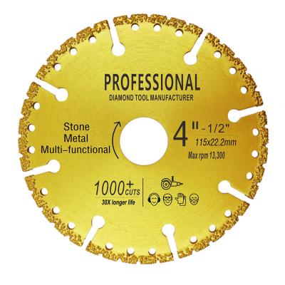 China 115mm Diamond Saw Blade for Metal Cutting - 1.2mm Thickness with 22/23mm Arbor Size for sale