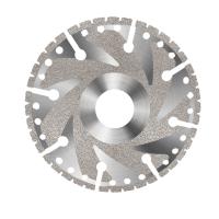 China 4-Inch 100mm Diamond Saw Blade - Electroplated Multi-Functional Cutting Tool for Stone, Metal & Cast Iron for sale