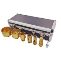 China M14 Diamond Core Drill Bit 7-Piece Set for Porcelain & Granite - 4mm to 150mm Diameter Range for sale