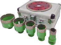 China M14 Diamond Core Drill Set 4-150mm Vacuum Brazing for Stone Marble Ceramic Tile for sale
