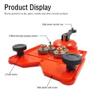 China 4-83mm ABS Hole Drill Locator with 4 Bearings for Diamond Core Bit Positioning on Stone and Glass for sale