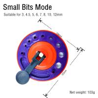 China SHB TOOLS 3-12mm Hole Drill Locator Positioning Tool for Stone and Glass with ABS Plastic Construction for sale