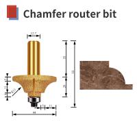 China CNC Diamond Router Bits φ12.7mm Shank for Marble Granite Stone Engraving - 31 Types Available for sale