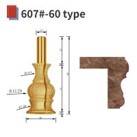 China 607# Diamond Chamfer Router Bit 12.7mm Shank for CNC Marble Granite Engraving and Grinding Tools for sale