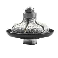 China Diamond V-Type Grinding Wheel M14 Shank 65-125mm for Granite Marble Stone Polishing for sale