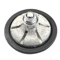 China M14 Diamond Grinding Wheel 65-125mm Vacuum Brazed Tools for Granite Marble Stone Edge Profiling for sale
