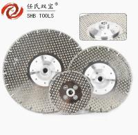China Electroplated Diamond Saw Blade 115-230mm for Stone Marble Ceramic Granite Cutting with 46 Grit Options for sale