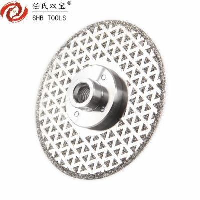 China 125mm Electroplated Diamond Saw Blade for Stone Cutting - 105-350mm Sizes Available for Granite, Marble & Ceramic for sale