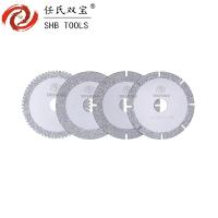 China 5-inch 100mm Diamond Saw Blade for Stone Marble Ceramic Granite Cutting with 2000+ Cuts Capacity for sale