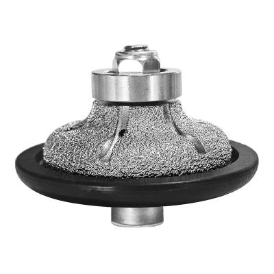China Diamond V-Type Grinding Wheel M14 Shank 65-125mm for Granite Marble Stone Polishing for sale