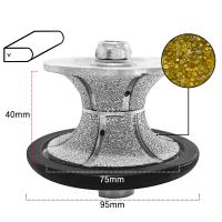 China M14 Diamond Grinding Wheel 65-125mm for Granite Marble Stone Polish with 36 Grit and Custom Sizes for sale