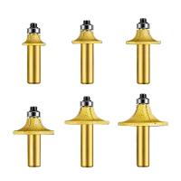 China Diamond Vacuum Brazed Router Bits R5/R8/R10/R15/R18 for Stone Engraving 12.7mm Shank for sale