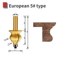China Diamond Chamfer Router Bit 12.7mm Shank for Marble Granite Stone CNC Engraving - 31 Types Available for sale