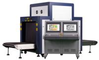 China Gray Airport Baggage X Ray Machine Stainless Steel Airport Security Scanner for sale