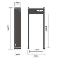 China High Sensitivity Walk Through Metal Detector Indoor Strong Anti-Interference for sale