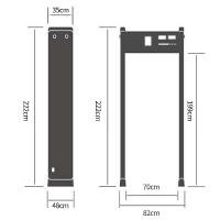 China 50Hz Walk Through Metal Detector Manufacturer Safety Protection for sale