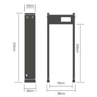 China Indoor Security Walk Through Metal Detector Adaptive Diagnostic System for sale