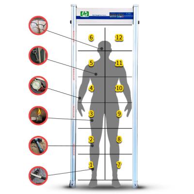 China 50Hz Public Security Door Frame Metal Detector Manufacturers RoHS for sale