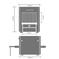 China Buildings Metal Detector X Ray Machine Security Inspection Equipment for sale