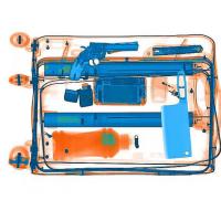 China Security X-Ray Airport Metal Detector Single Energy High Definition for sale