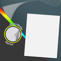 China Holographic Sticker Paper Bulk A4 Self Adhesive Inkjet Printable Easy Peel Stick 100 Micron for sale