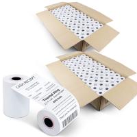 China Thermal Paper Roll 80x80mm 57x40mm for POS Printer Barcode Label Cash Register for sale
