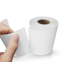 China 4x6 Direct Thermal Shipping Label Stickers Waterproof with 2000 Labels Per Stack for sale