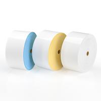 China BOPP PP Label Jumbo Roll Self Adhesive Gloss White Film Acrylic 1525mm 1080mm for sale