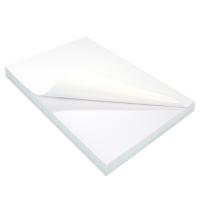 China Customizable A4 Adhesive Paper Labels 148gsm Waterproof for Inkjet Laser Printers for sale