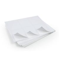 China Custom Shape A4 Self Adhesive Label Stickers 48-70gsm Scratch Proof Heat Sensitive Paper for sale