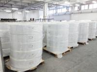 China Hot Melt Adhesive Thermal Label Roll Jumbo 4x6 Direct Thermal Sticker Paper 76mm Core for sale